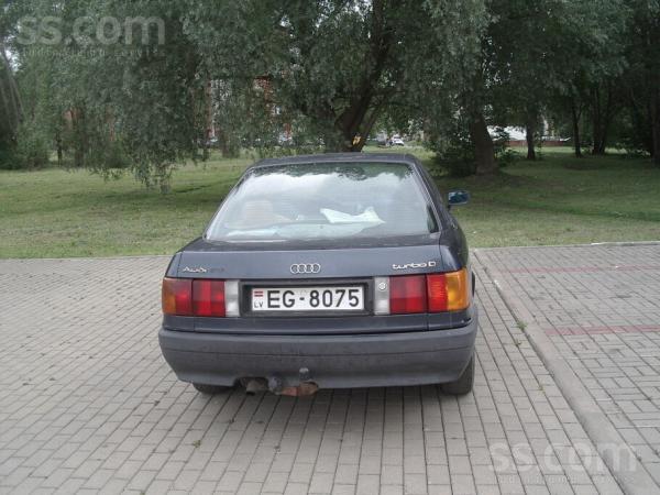 Синий Ауди 80 1990 в Елгава, объемом двигателя 1.60 л и пробегом 300 тыс. км за 700 €, фото 3 на AUTOMOTO.COM.LV