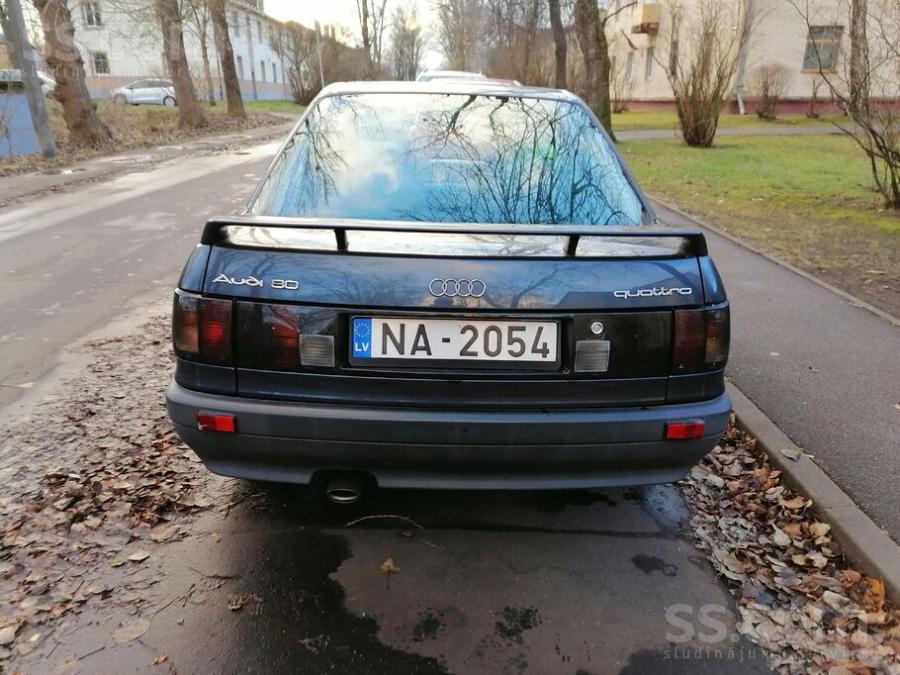 Zils Audi 80 1990 Rīga, ar dzinēja tilpumu 1.80 L un nobraukumu 268 tūkst. km par 3500 €, foto 7 vietnē AUTOMOTO.COM.LV