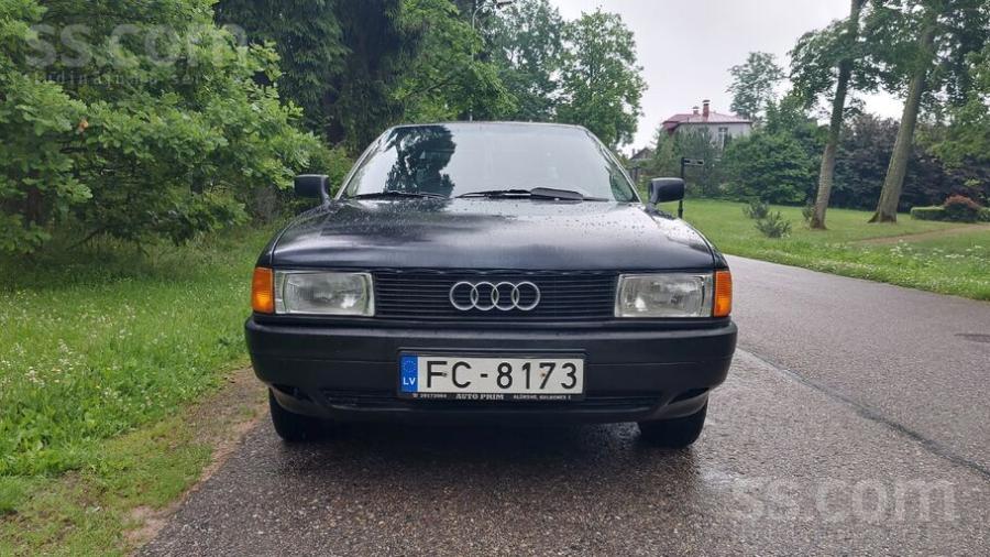 Zils Audi 80 1991 Alūksne, ar dzinēja tilpumu 1.80 L un nobraukumu 0 tūkst. km par 1100 €, foto 4 vietnē AUTOMOTO.COM.LV