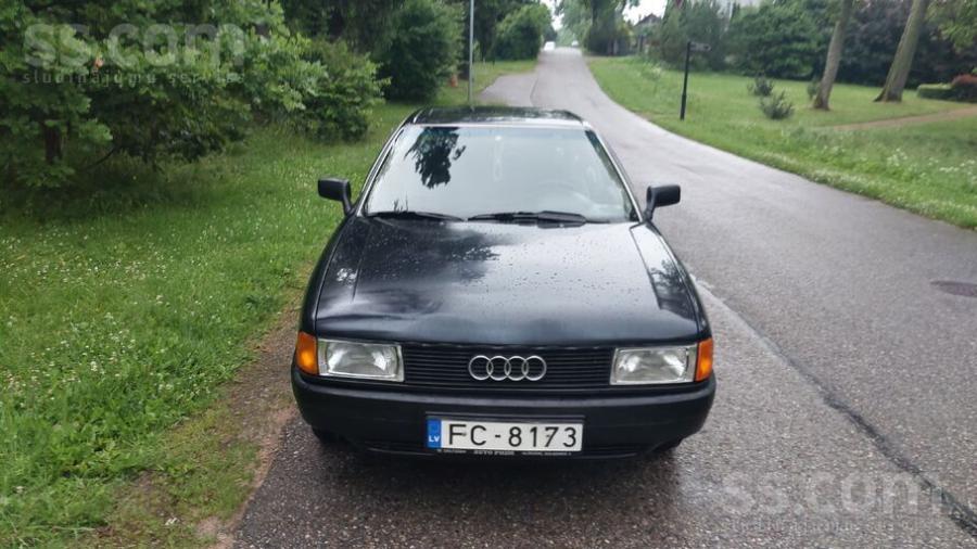 Zils Audi 80 1991 Alūksne, ar dzinēja tilpumu 1.80 L un nobraukumu 0 tūkst. km par 1100 €, foto 5 vietnē AUTOMOTO.COM.LV