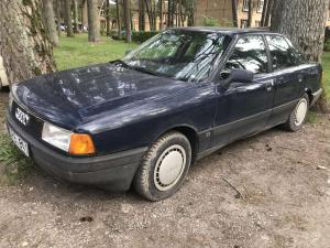 Синий Ауди 80 1991 в Алитус, объемом двигателя 1.60 л и пробегом 236 тыс. км за 900 €, фото 5 на AUTOMOTO.COM.LV