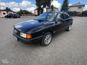 Blue Audi 80 1991 in Marijampole, with an engine capacity of 1.80 L and mileage of 295 thousand km for 1500 €, photo  on AUTOMOTO.COM.LV