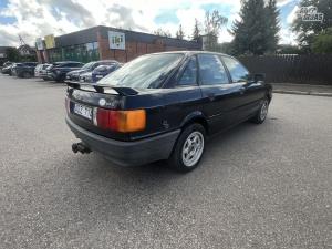 Blue Audi 80 1991 in Marijampole, with an engine capacity of 1.80 L and mileage of 295 thousand km for 1500 €, photo 8 on AUTOMOTO.COM.LV