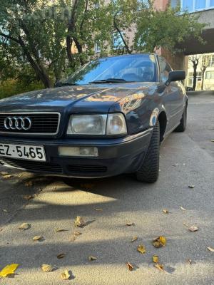 Blue Audi 80 1993 in Riga, with an engine capacity of 1.60 L and mileage of 289 thousand km for 600 €, photo 2 on AUTOMOTO.COM.LV