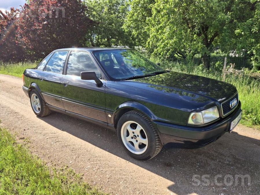 Синий Ауди 80 1994 в Валмиера, объемом двигателя 2.00 л и пробегом 326 тыс. км за 1250 €, фото 6 на AUTOMOTO.COM.LV