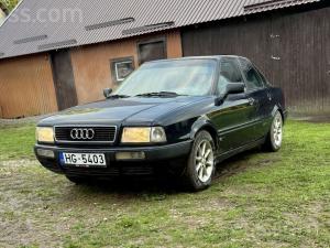 Blue Audi 80 1994 in Kraslava, with an engine capacity of 2.00 L and mileage of 336 thousand km for 500 €, photo  on AUTOMOTO.COM.LV
