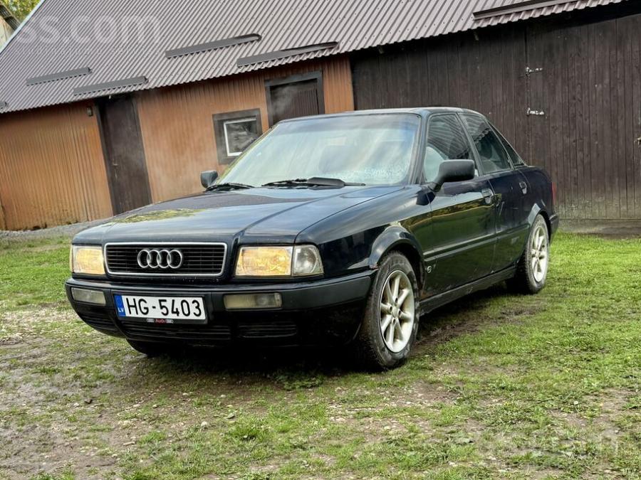 Zils Audi 80 1994 Krāslava, ar dzinēja tilpumu 2.00 L un nobraukumu 336 tūkst. km par 500 €, foto 1 vietnē AUTOMOTO.COM.LV