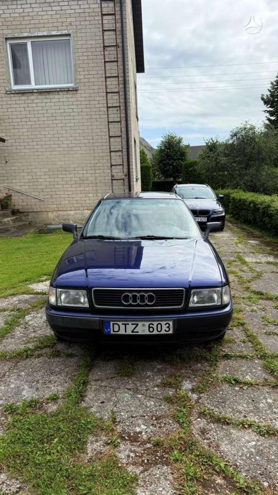 Zils Audi 80 1994 Kretinga, ar dzinēja tilpumu 1.98 L un nobraukumu 183 tūkst. km par 2300 €, foto 3 vietnē AUTOMOTO.COM.LV
