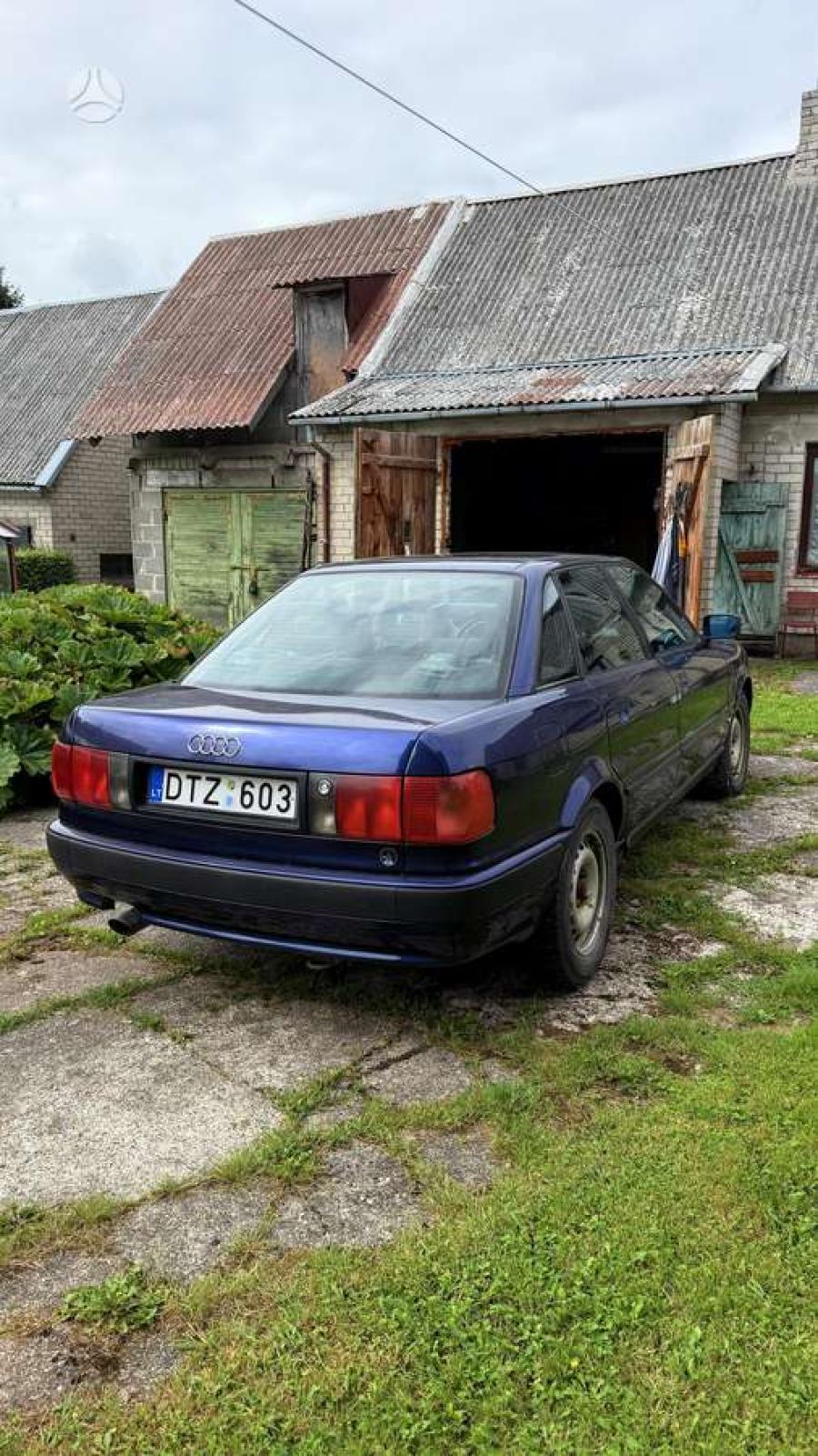 Zils Audi 80 1994 Kretinga, ar dzinēja tilpumu 1.98 L un nobraukumu 183 tūkst. km par 2300 €, foto 6 vietnē AUTOMOTO.COM.LV