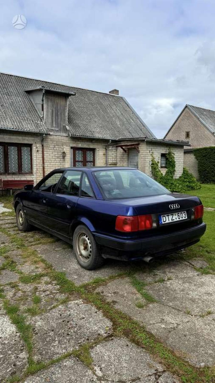 Zils Audi 80 1994 Kretinga, ar dzinēja tilpumu 1.98 L un nobraukumu 183 tūkst. km par 2300 €, foto 8 vietnē AUTOMOTO.COM.LV