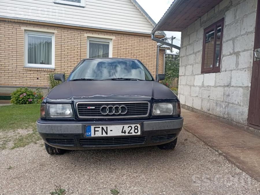 Синий Ауди 80 1994 в Краслава, объемом двигателя 1.90 л и пробегом 328 тыс. км за 1100 €, фото 1 на AUTOMOTO.COM.LV