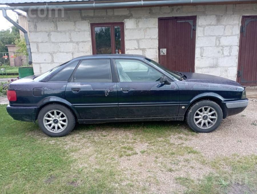 Синий Ауди 80 1994 в Краслава, объемом двигателя 1.90 л и пробегом 328 тыс. км за 1100 €, фото 7 на AUTOMOTO.COM.LV