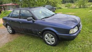 Blue Audi 80 1995 in Kraslava, with an engine capacity of 1.90 L and mileage of 500 thousand km for 1000 €, photo  on AUTOMOTO.COM.LV