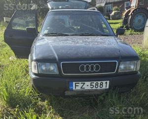 Zils Audi 80 1993 Krāslava, ar dzinēja tilpumu 1.90 L un nobraukumu 339 tūkst. km par 300 €, foto  vietnē AUTOMOTO.COM.LV