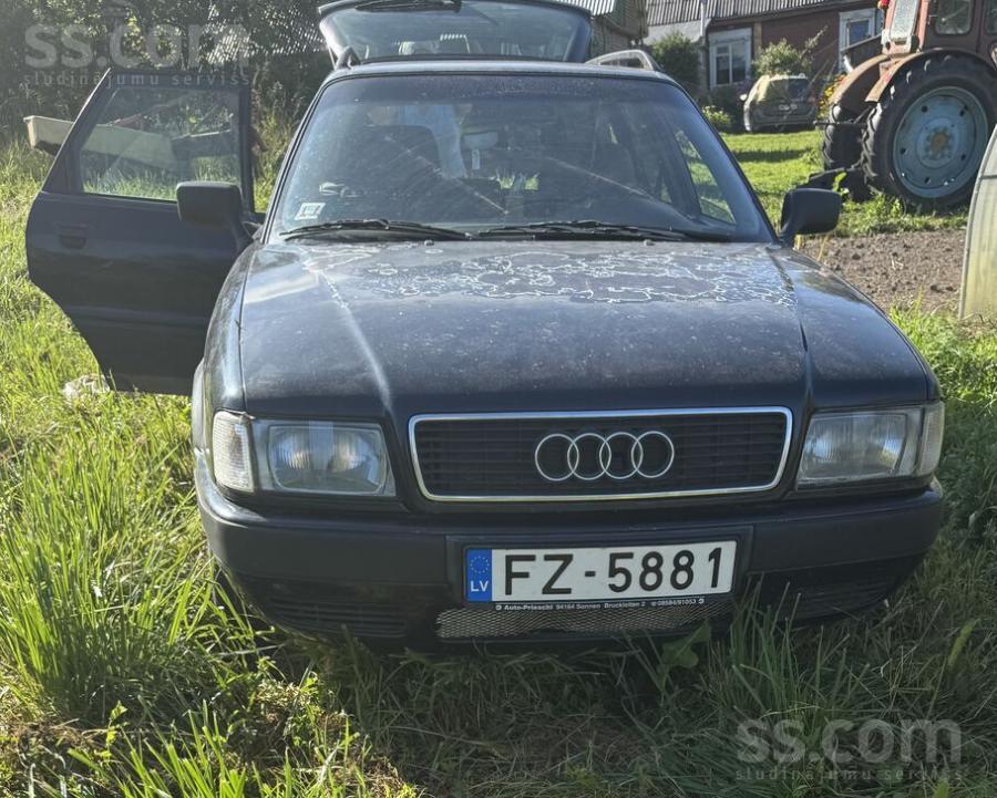Zils Audi 80 1993 Krāslava, ar dzinēja tilpumu 1.90 L un nobraukumu 339 tūkst. km par 300 €, foto 1 vietnē AUTOMOTO.COM.LV