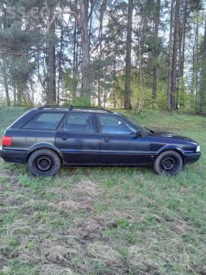 Blue Audi 80 1994 in Bauska, with an engine capacity of 1.90 L and mileage of 324 thousand km for 1200 €, photo 1 on AUTOMOTO.COM.LV
