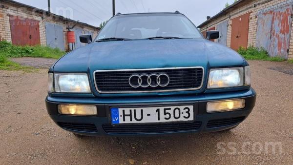 Blue Audi 80 1994 in Daugavpils, with an engine capacity of 1.90 L and mileage of 447 thousand km for 1100 €, photo 8 on AUTOMOTO.COM.LV