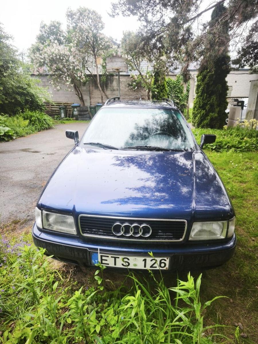 Синий Ауди 80 1994 в Каунас, объемом двигателя 2.00 л и пробегом 250 тыс. км за 650 €, фото 1 на AUTOMOTO.COM.LV