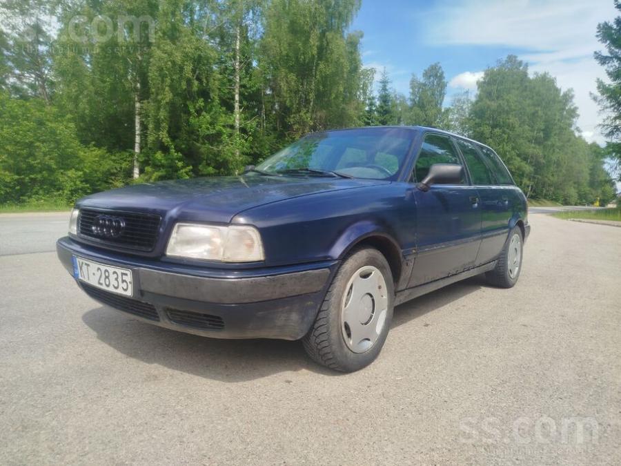 Синий Ауди 80 1994 в Гулбене, объемом двигателя 1.90 л и пробегом 598 тыс. км за 950 €, фото 1 на AUTOMOTO.COM.LV