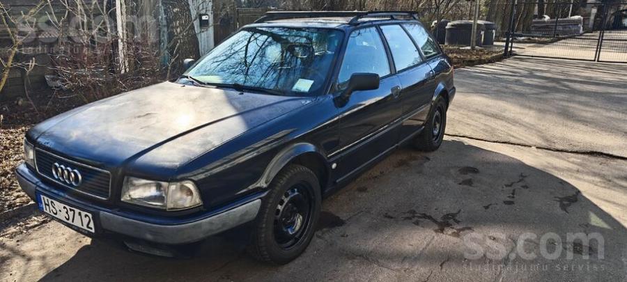 Zils Audi 80 1994 Rīga, ar dzinēja tilpumu 1.90 L un nobraukumu 400 tūkst. km par 900 €, foto 1 vietnē AUTOMOTO.COM.LV
