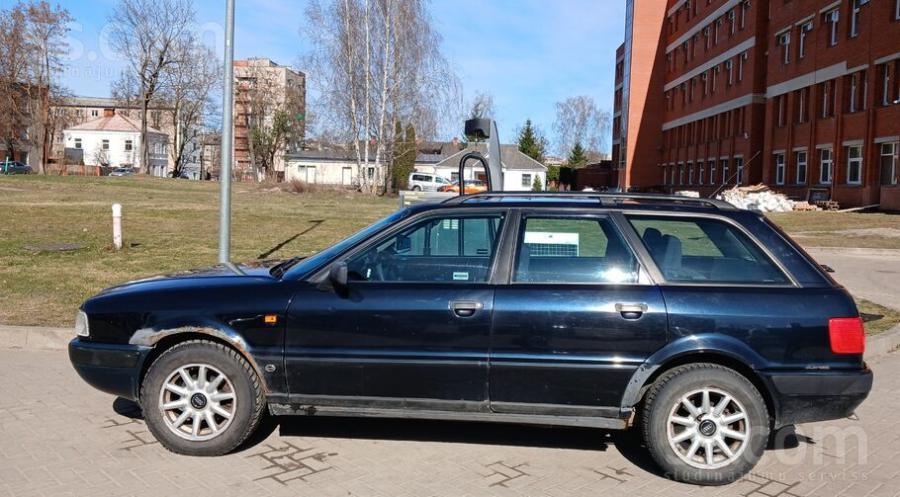 Синий Ауди 80 1994 в Даугавпилс, объемом двигателя 1.90 л и пробегом 0 тыс. км за 890 €, фото 1 на AUTOMOTO.COM.LV