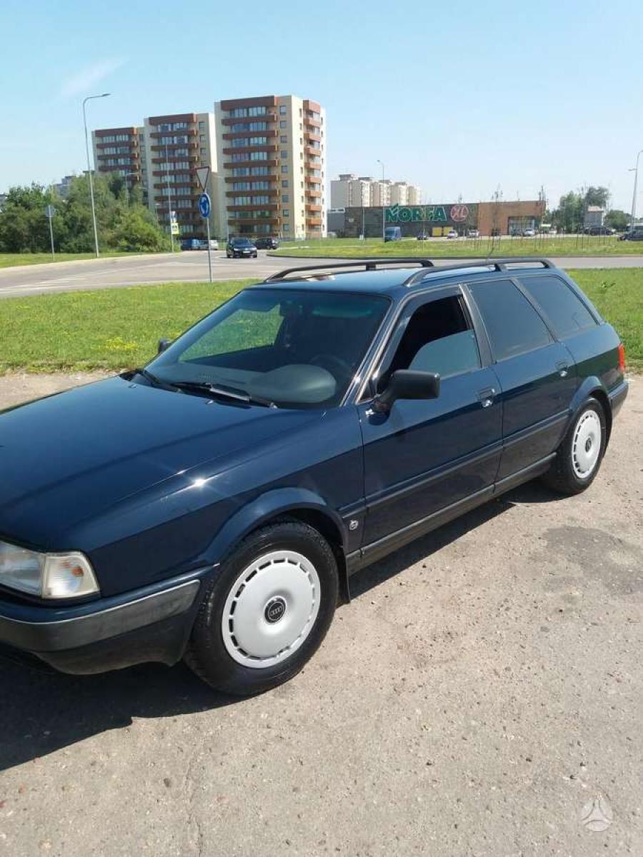 Blue Audi 80 1994 in Kaunas, with an engine capacity of 0.00 L and mileage of 290 thousand km for 1350 €, photo 1 on AUTOMOTO.COM.LV
