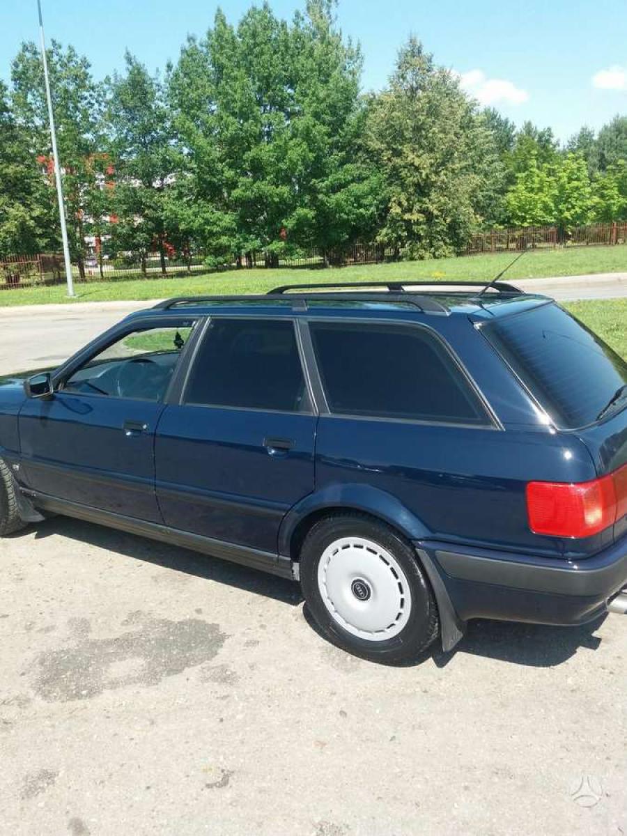 Blue Audi 80 1994 in Kaunas, with an engine capacity of 0.00 L and mileage of 290 thousand km for 1350 €, photo 3 on AUTOMOTO.COM.LV