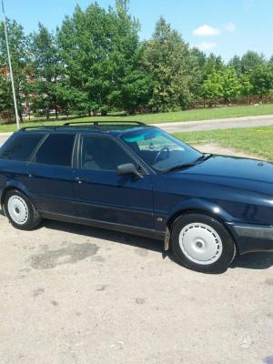 Blue Audi 80 1994 in Kaunas, with an engine capacity of 0.00 L and mileage of 290 thousand km for 1350 €, photo 4 on AUTOMOTO.COM.LV