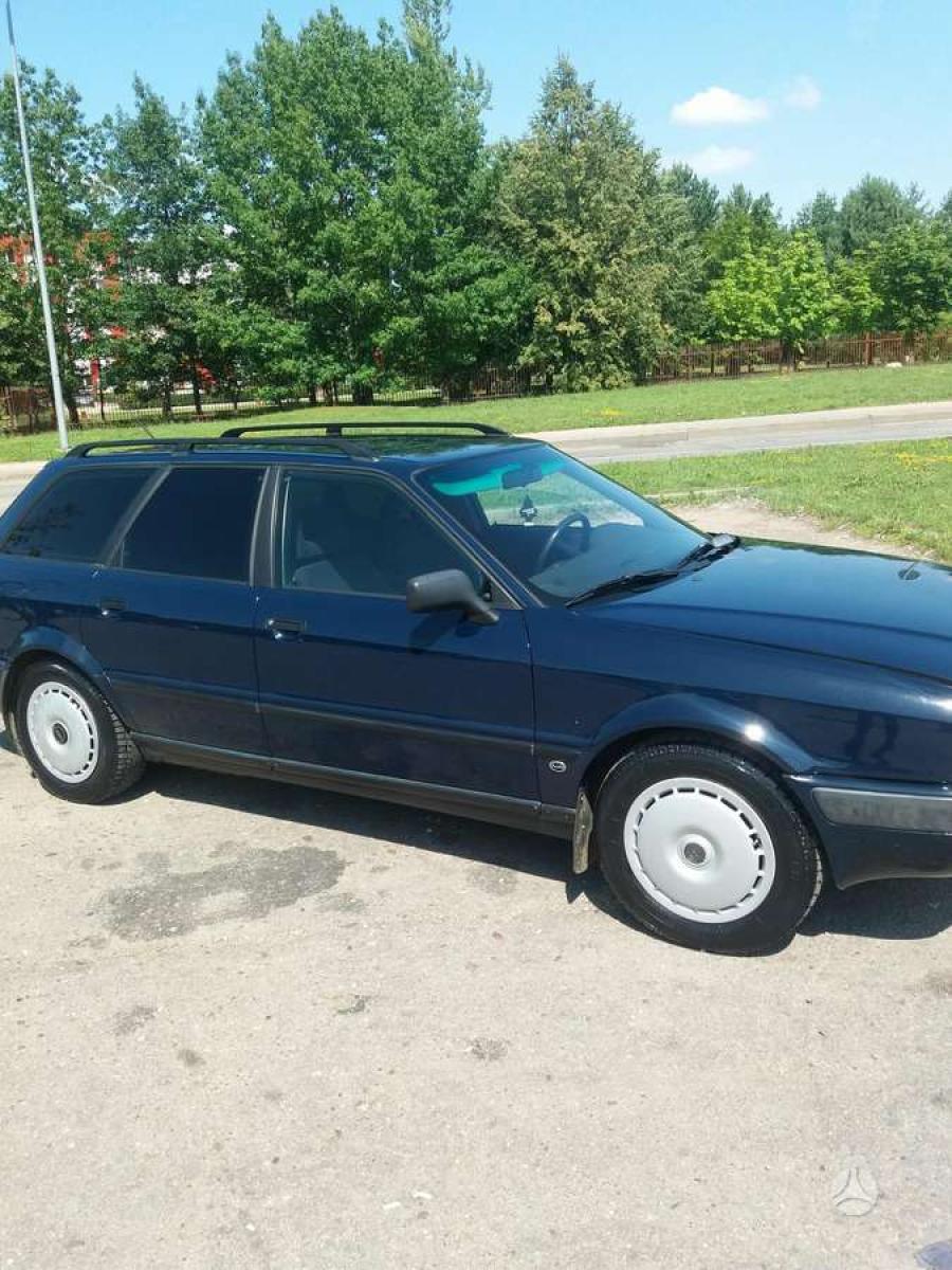 Blue Audi 80 1994 in Kaunas, with an engine capacity of 0.00 L and mileage of 290 thousand km for 1350 €, photo 4 on AUTOMOTO.COM.LV