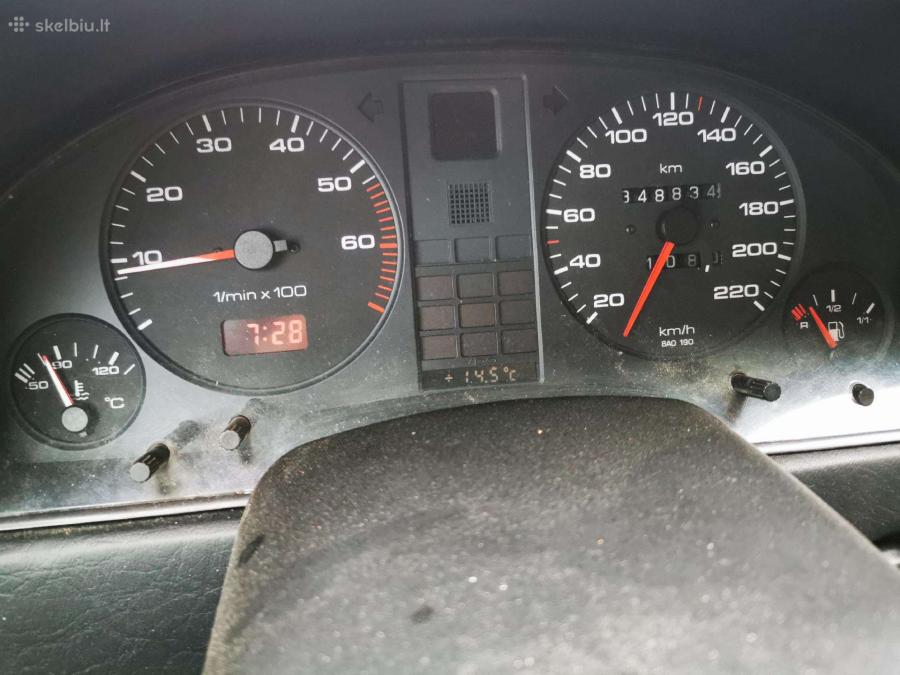 Zils Audi 80 1994 Visaginas, ar dzinēja tilpumu 1.90 L un nobraukumu 348 tūkst. km par 1000 €, foto 11 vietnē AUTOMOTO.COM.LV