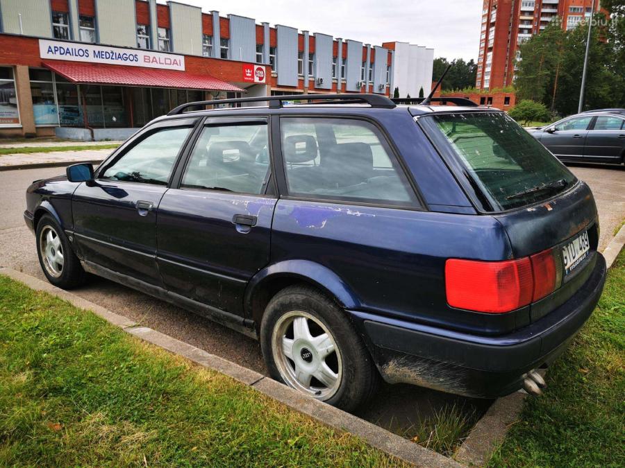 Zils Audi 80 1994 Visaginas, ar dzinēja tilpumu 1.90 L un nobraukumu 348 tūkst. km par 1000 €, foto 16 vietnē AUTOMOTO.COM.LV