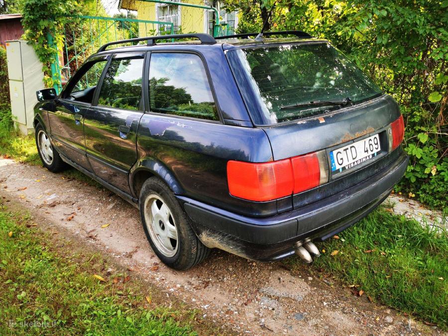 Zils Audi 80 1994 Visaginas, ar dzinēja tilpumu 1.90 L un nobraukumu 348 tūkst. km par 1000 €, foto 18 vietnē AUTOMOTO.COM.LV