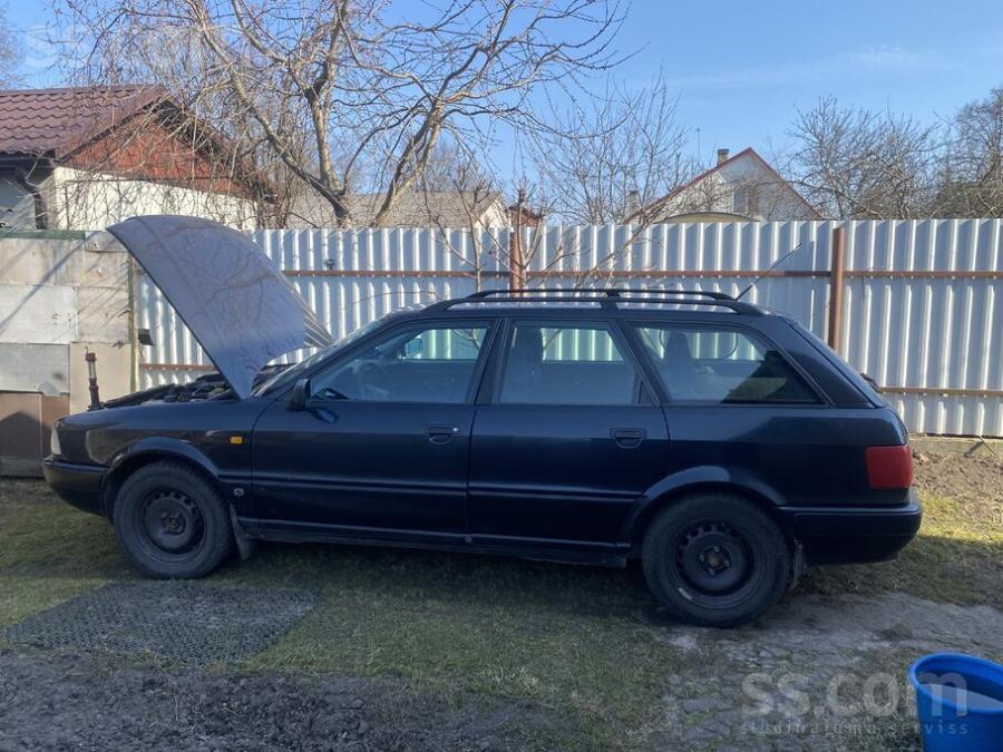 Zils Audi 80 1995 Daugavpils, ar dzinēja tilpumu 1.60 L un nobraukumu 208 tūkst. km par 1200 €, foto 4 vietnē AUTOMOTO.COM.LV