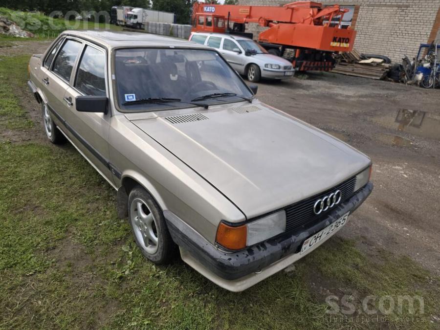 Brūns Audi 80 1985 Ventspils, ar dzinēja tilpumu 1.90 L un nobraukumu 351 tūkst. km par 750 €, foto 1 vietnē AUTOMOTO.COM.LV
