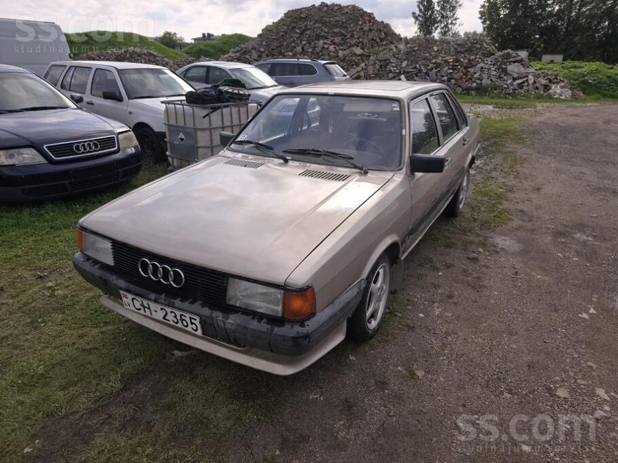 Brūns Audi 80 1985 Ventspils, ar dzinēja tilpumu 1.90 L un nobraukumu 351 tūkst. km par 750 €, foto 5 vietnē AUTOMOTO.COM.LV