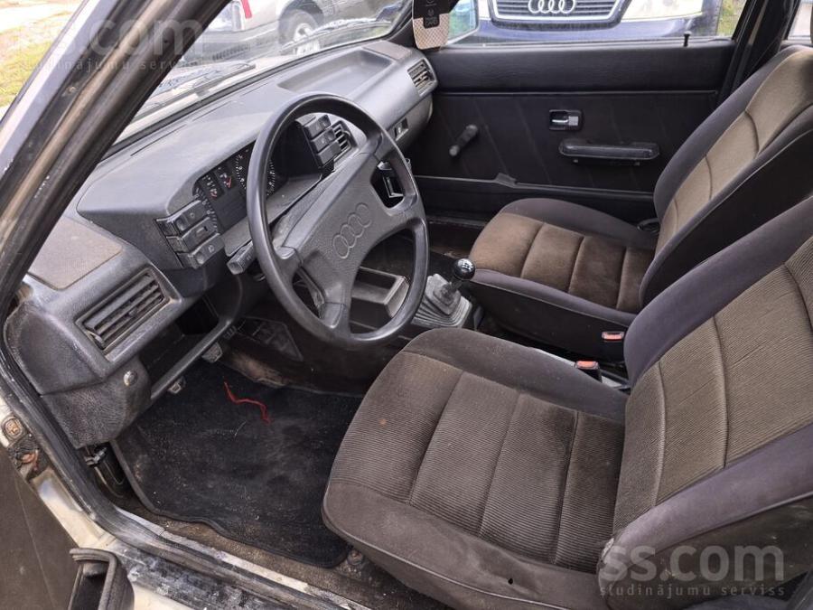 Brūns Audi 80 1985 Ventspils, ar dzinēja tilpumu 1.90 L un nobraukumu 351 tūkst. km par 750 €, foto 6 vietnē AUTOMOTO.COM.LV