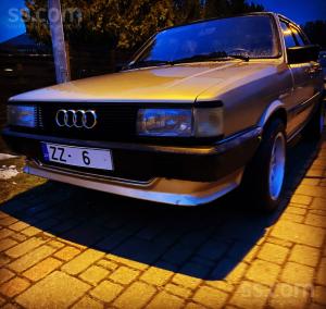 Brown Audi 80 1986 in Riga, with an engine capacity of 1.60 L and mileage of 320 thousand km for 1650 €, photo 7 on AUTOMOTO.COM.LV