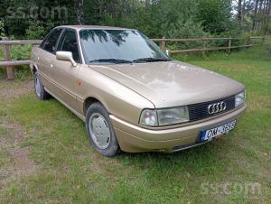Brown Audi 80 1989 in Talsi, with an engine capacity of 1.90 L and mileage of 335 thousand km for 2200 €, photo  on AUTOMOTO.COM.LV