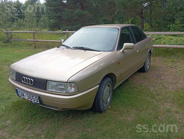 Коричневый Ауди 80 1989 в Талси, объемом двигателя 1.90 л и пробегом 335 тыс. км за 2200 €, фото 2 на AUTOMOTO.COM.LV