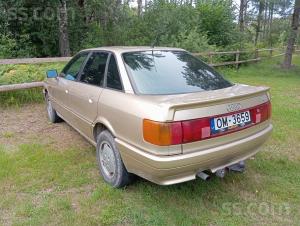 Brūns Audi 80 1989 Talsi, ar dzinēja tilpumu 1.90 L un nobraukumu 335 tūkst. km par 2200 €, foto 4 vietnē AUTOMOTO.COM.LV