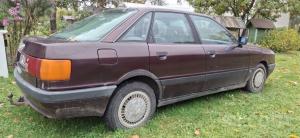 Brown Audi 80 1991 in Riga, with an engine capacity of 1.80 L and mileage of 375 thousand km for 400 €, photo  on AUTOMOTO.COM.LV