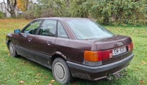 Brown Audi 80 1991 in Riga, with an engine capacity of 1.80 L and mileage of 375 thousand km for 400 €, photo 11 on AUTOMOTO.COM.LV