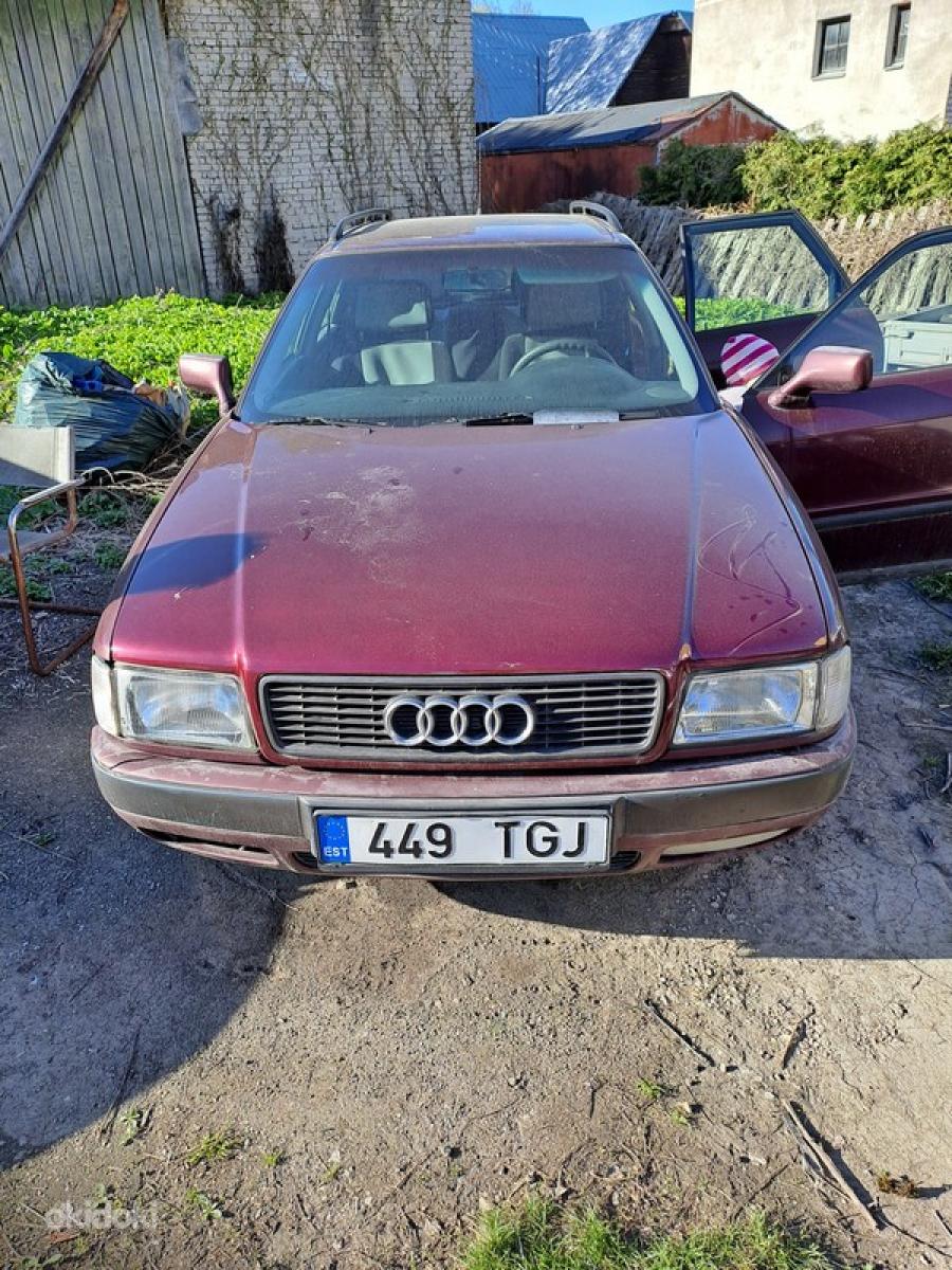 Brūns Audi 80 1993 Tartu, ar dzinēja tilpumu 2.00 L un nobraukumu 308 tūkst. km par 1200 €, foto 12 vietnē AUTOMOTO.COM.LV