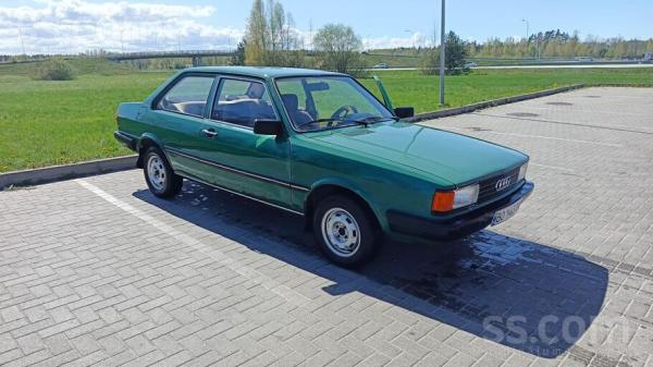 Зеленый Ауди 80 1984 в Рига, объемом двигателя 1.60 л и пробегом 180 тыс. км за 2600 €, фото 1 на AUTOMOTO.COM.LV