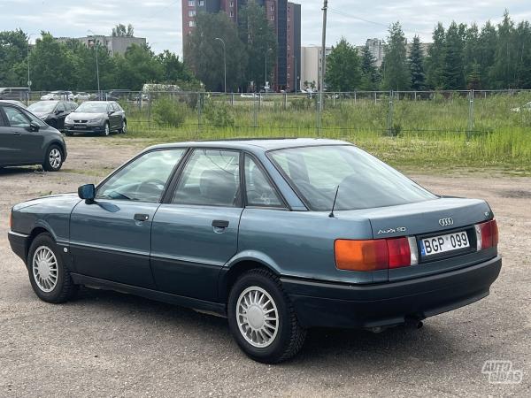 Green Audi 80 1988 in Kedainiai, with an engine capacity of 1.80 L and mileage of 306 thousand km for 1300 €, photo 3 on AUTOMOTO.COM.LV
