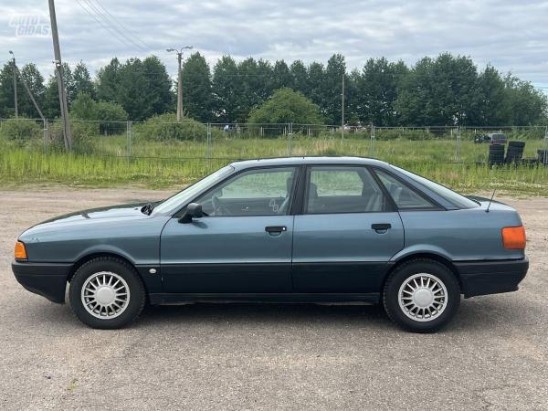 Green Audi 80 1988 in Kedainiai, with an engine capacity of 1.80 L and mileage of 306 thousand km for 1300 €, photo 6 on AUTOMOTO.COM.LV