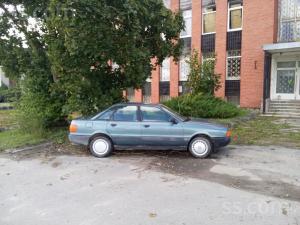 Зеленый Ауди 80 1988 в Бауска, объемом двигателя 1.80 л и пробегом 500 тыс. км за 300 €, фото  на AUTOMOTO.COM.LV