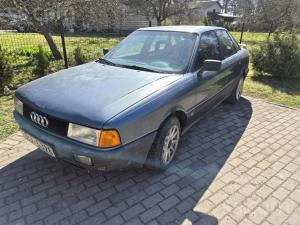 Green Audi 80 1990 in Talsi, with an engine capacity of 1.60 L and mileage of 247 thousand km for 900 €, photo  on AUTOMOTO.COM.LV