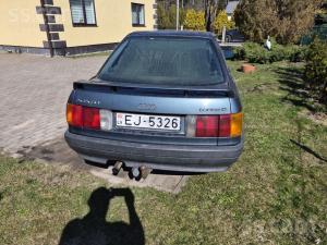 Green Audi 80 1990 in Talsi, with an engine capacity of 1.60 L and mileage of 247 thousand km for 900 €, photo 6 on AUTOMOTO.COM.LV