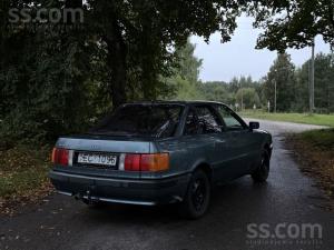 Green Audi 80 1990 in Kuldiga, with an engine capacity of 1.80 L and mileage of 333 thousand km for 750 €, photo 3 on AUTOMOTO.COM.LV